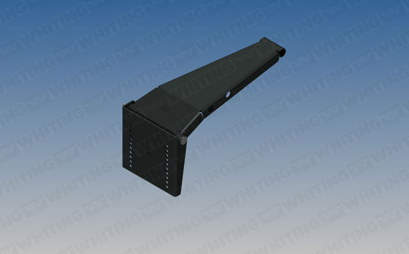 Top Closure Bracket - Roadside (For 10" Radius Horizontal Track ...