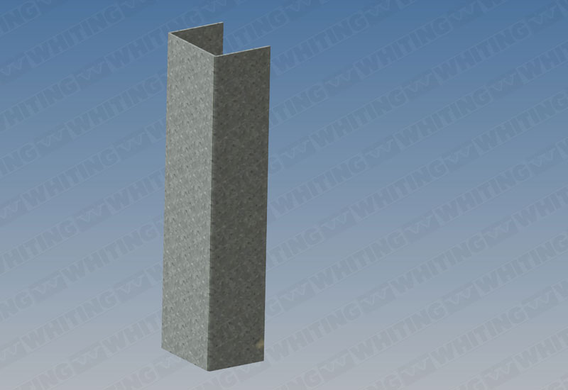 Reinforcement Channel - 5" (For Top Panel End Under Top Closure ...