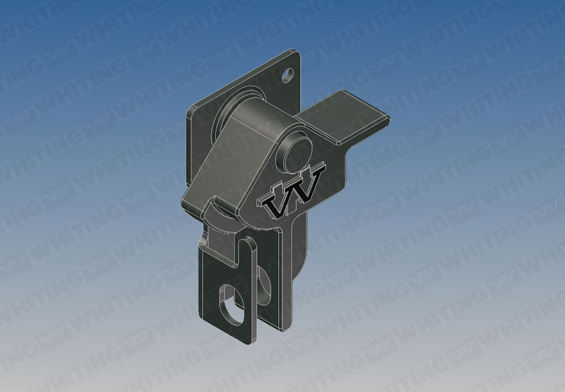 Lock Assembly With Fallaway Cam Inside Recessed Pull Handle - No Keeper ...